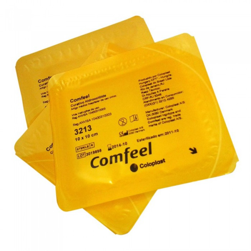 Curativo hidrocoloide Comfeel - Coloplast 10x10cm