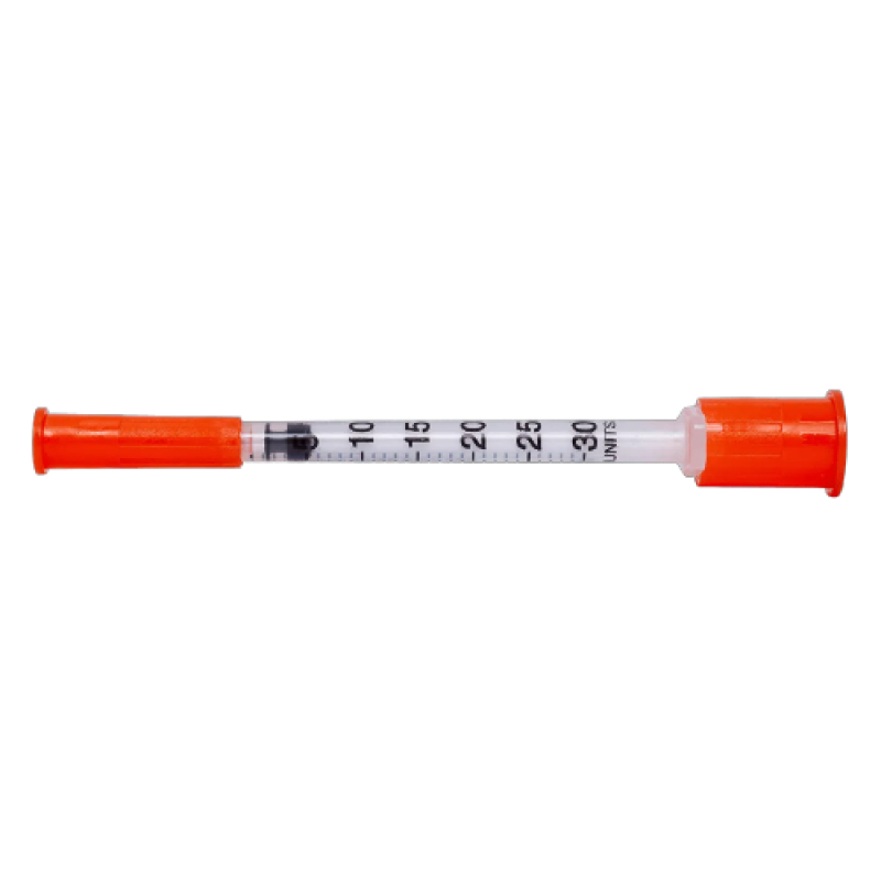 Seringa Descartável 0,3 ml agulha 8x0,30mm com 10 un - UNIQMED